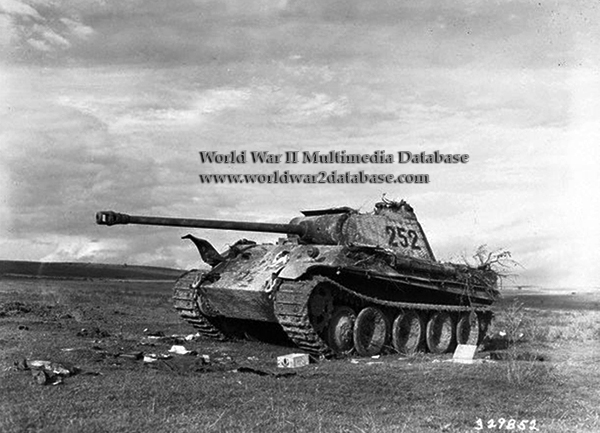 Panther Ausf A Destroyed by XIX Tactical Air Command – The World War II ...