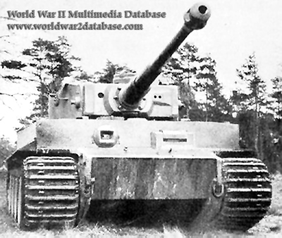 Tiger Ausf E with Improved Armored Mantlet, Missing Track Guards – The ...